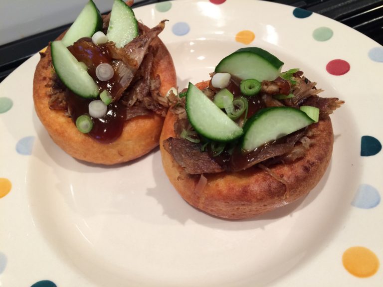 GBBO week 4 – Chinese style duck filled yorkie puds - It's not easy ...