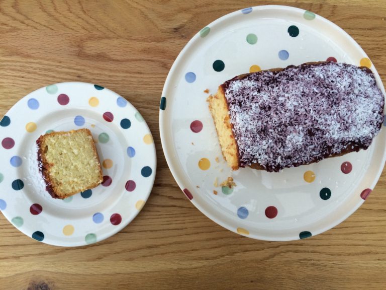 GBBO week 6 – coconut and raspberry cake - It's not easy being greedy
